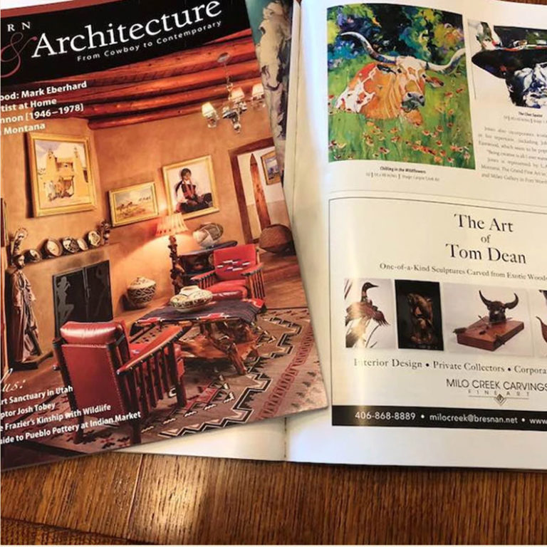 Western Art and Architecture “The Artwork of Tom Dean” – Milo Creek